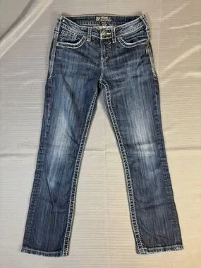 Silver Jeans | Jeans | Silver Jeans Co Natsuki Capri Jeans Womens W28 ...